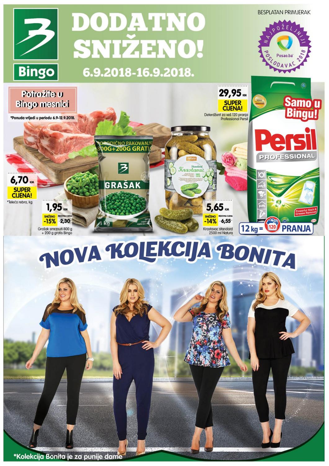 Bingo katalog supermarketa od 06.-16.09.2018. by Bakmaz, Boso, NTL - Issuu