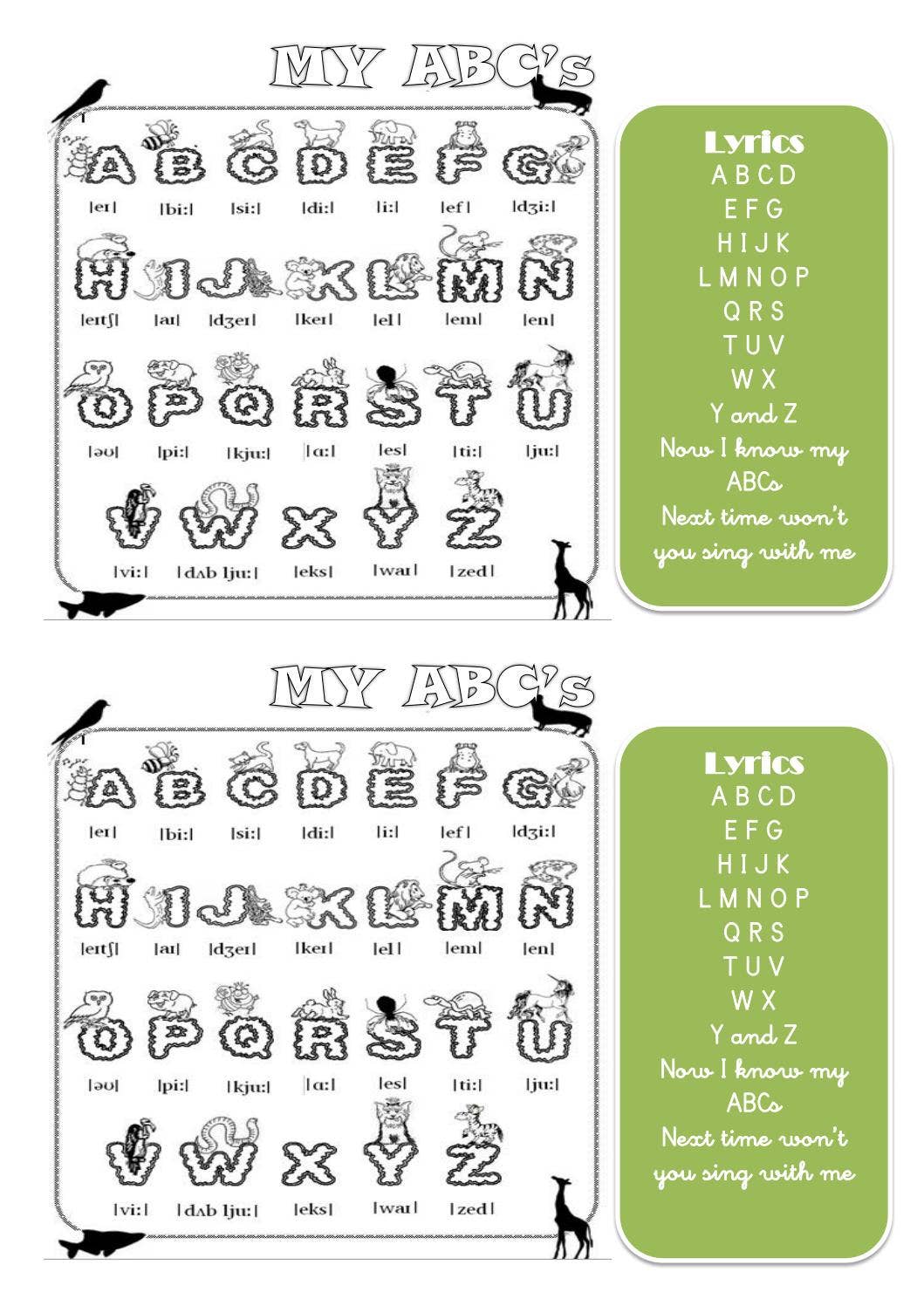 The Alphabet by InglishPitinglish - Issuu