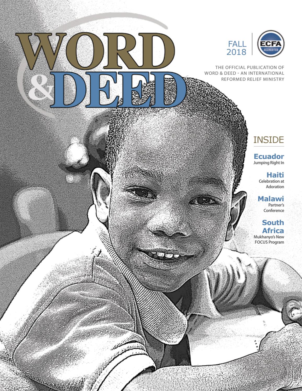 W&D Magazine Fall 2018 by Rick Postma - Issuu