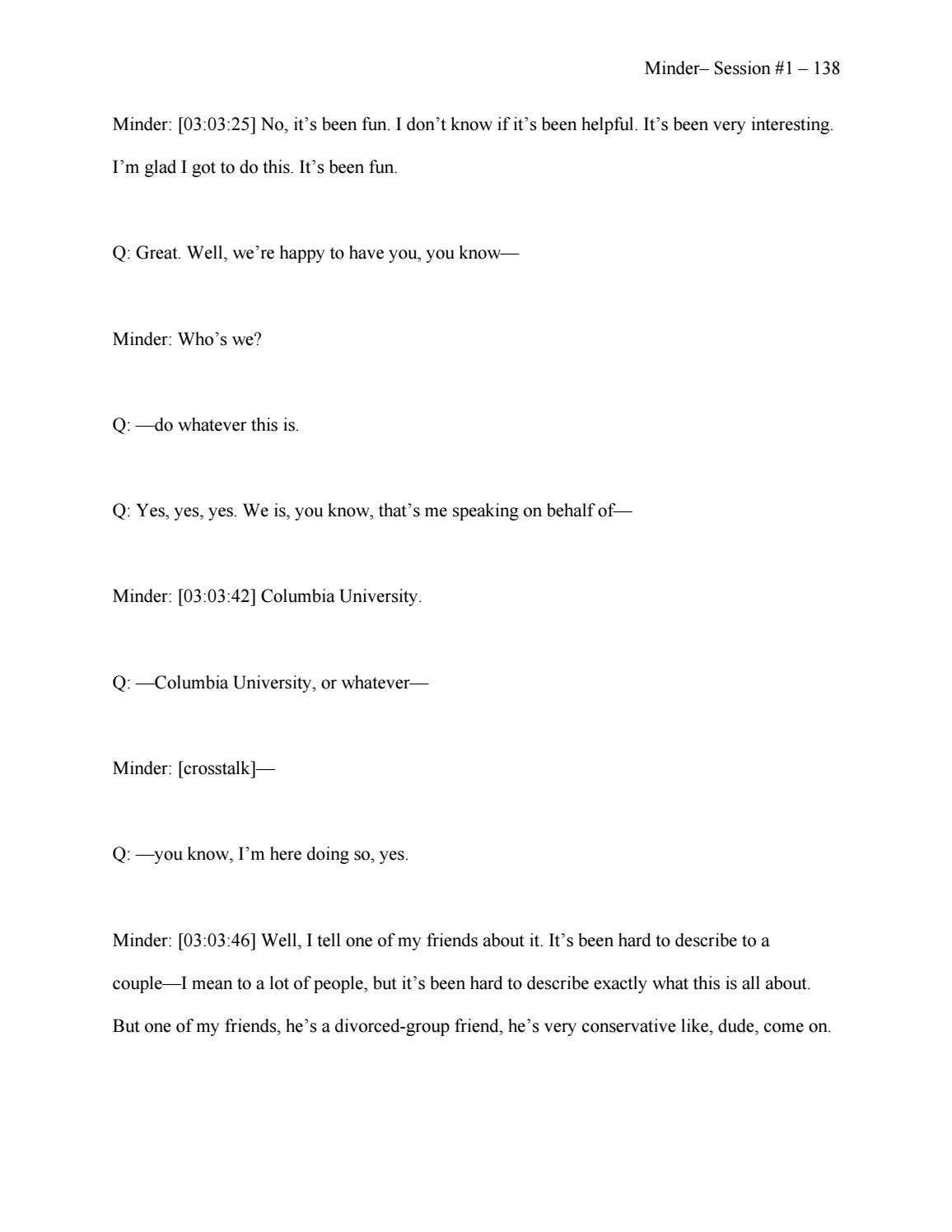 Billy Minder by Columbia - Oral History - Issuu