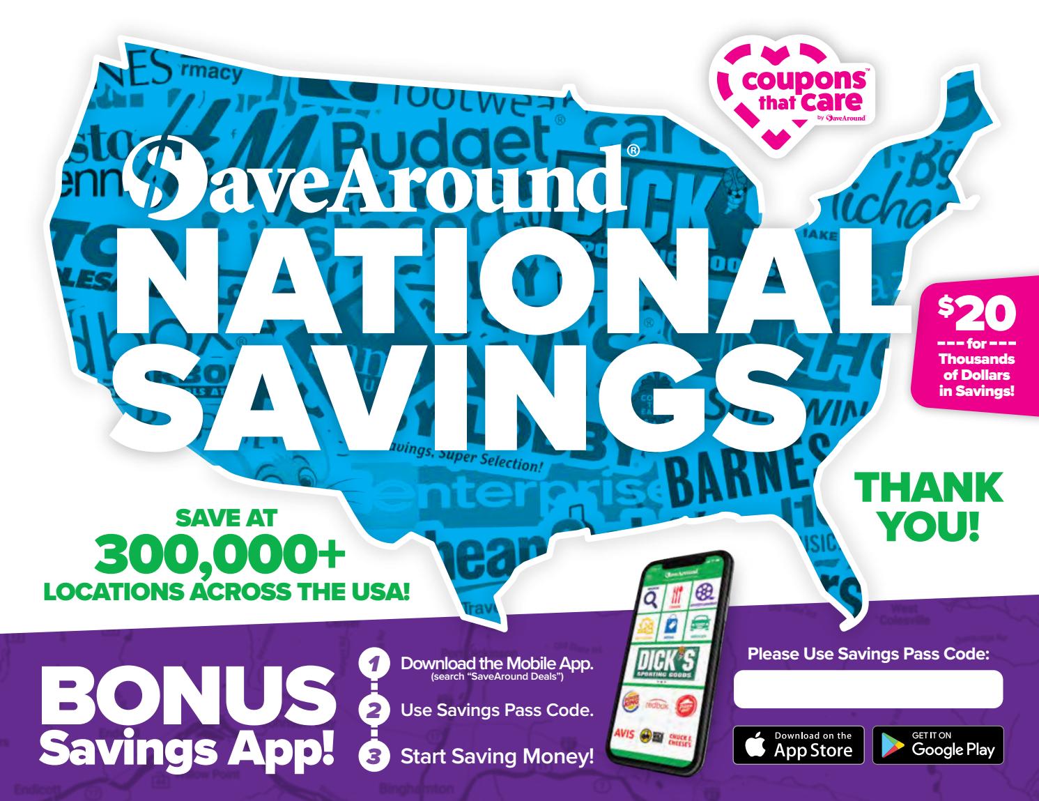 National Savings Book by SaveAround - Issuu