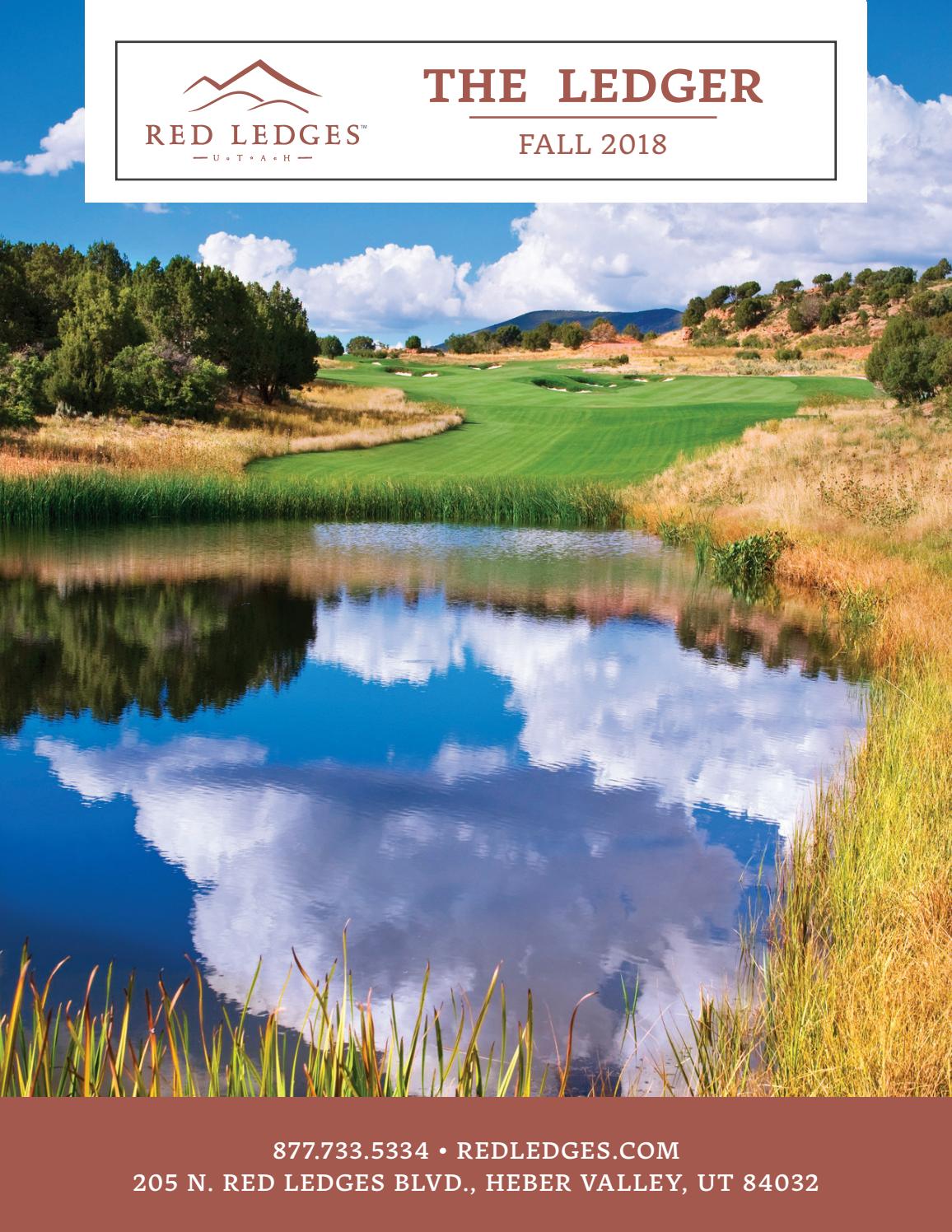Red Ledges - Fall 2018 - Member Newsletter by Red Ledges, Utah - Issuu