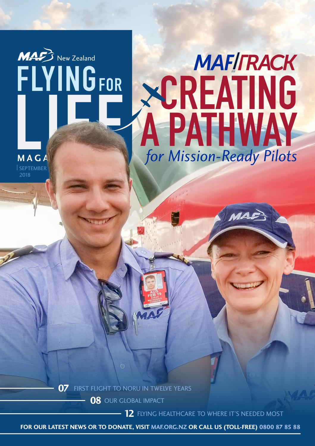Flying For Life - September 2018 by MAF NZ - Issuu