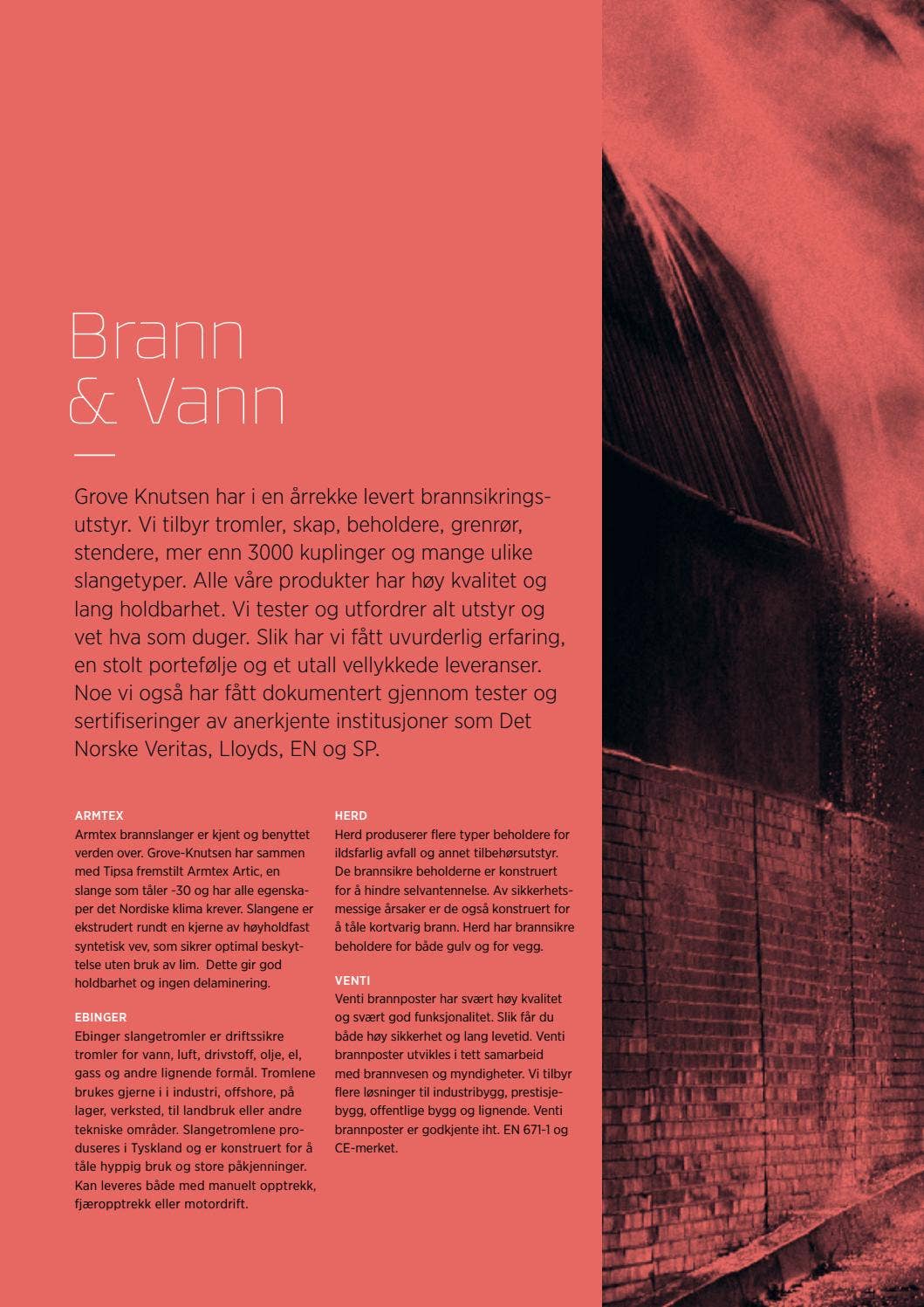 Grove Knutsen Produkthåndbok 2018 - Brannvernutstyr by Grove Knutsen ...