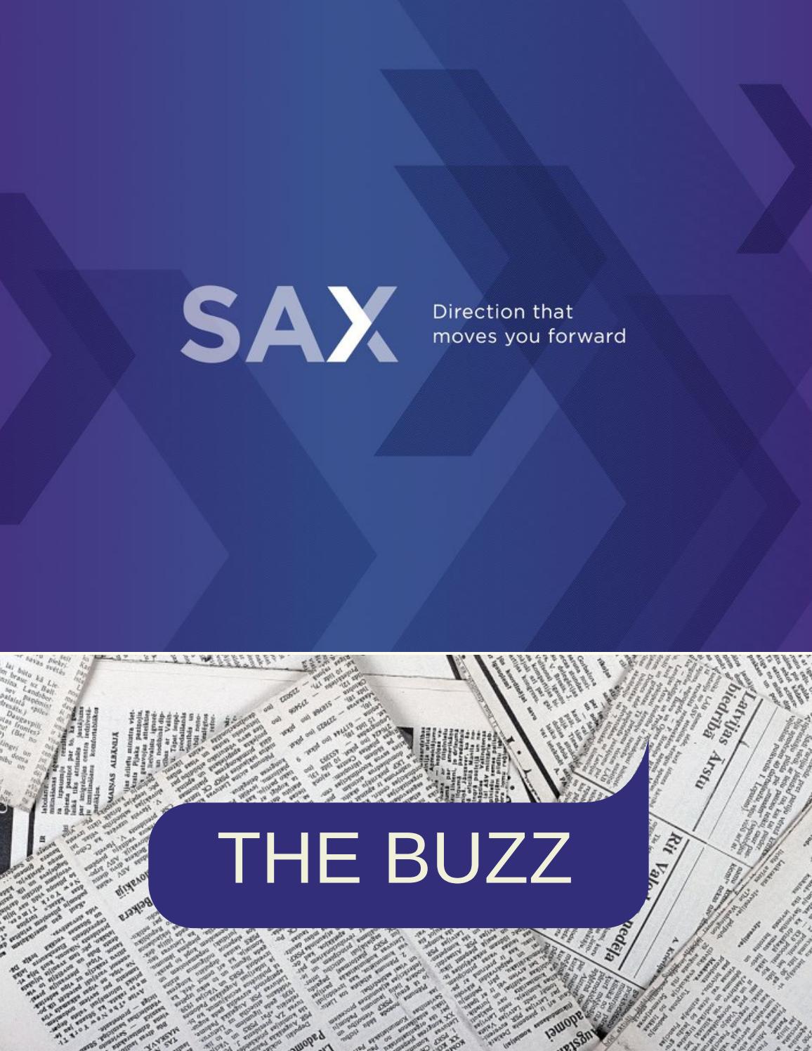 SEPTEMBER 2018 BUZZ by Sax LLP - Issuu