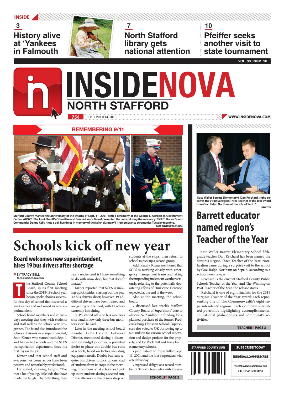 InsideNoVa/North Stafford, September 14, 2018 by InsideNoVa - Issuu