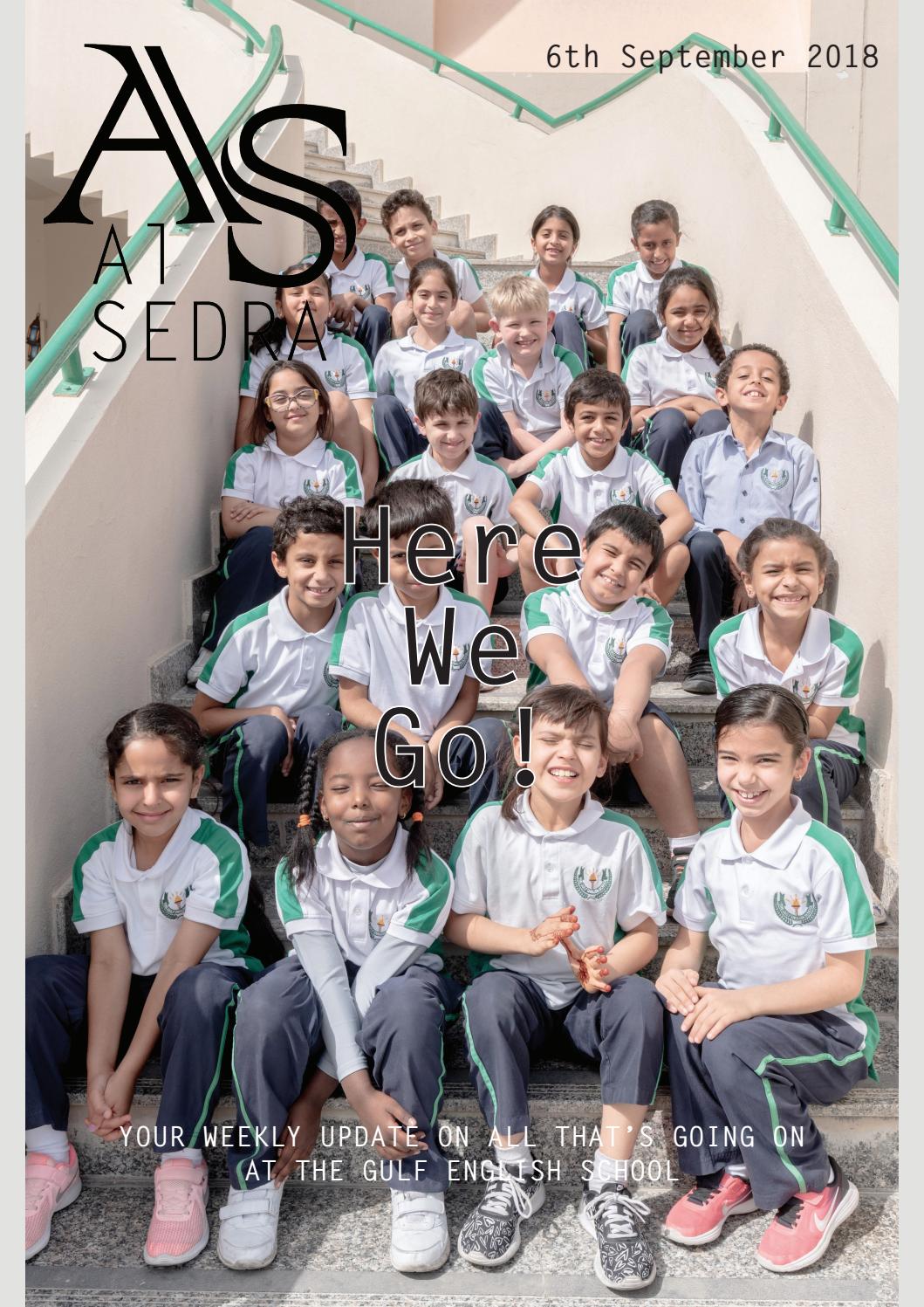 Al Sedra Newsletter 1 by Gulf English School - Issuu