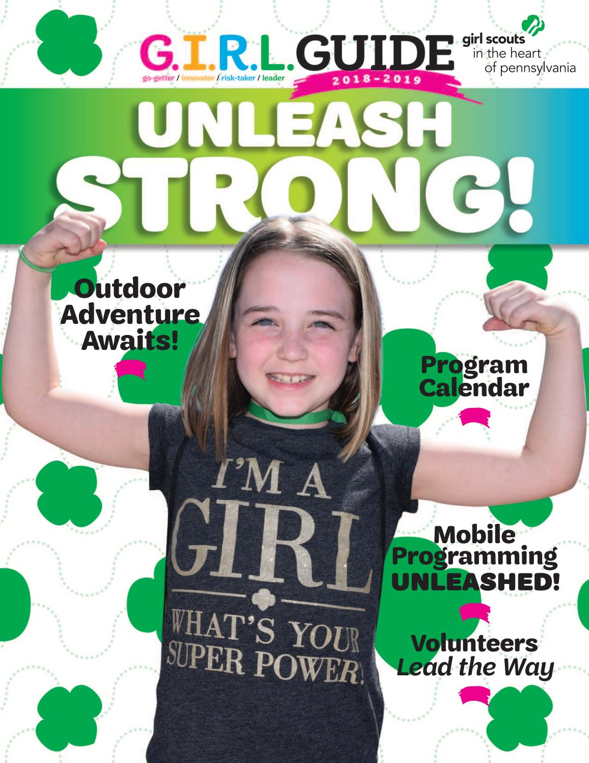 2018-2019 GIRL Guide by Girl Scouts in the Heart of PA - Issuu