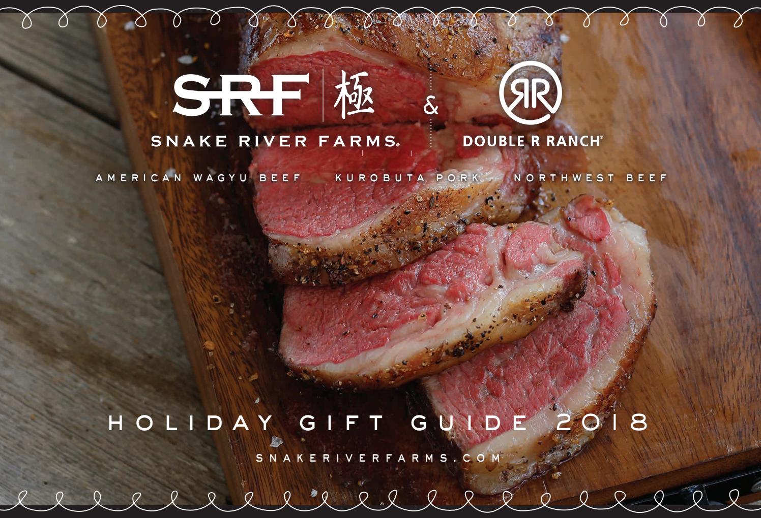Snake River Farms Holiday Gift Guide by Snake River Farms - Issuu