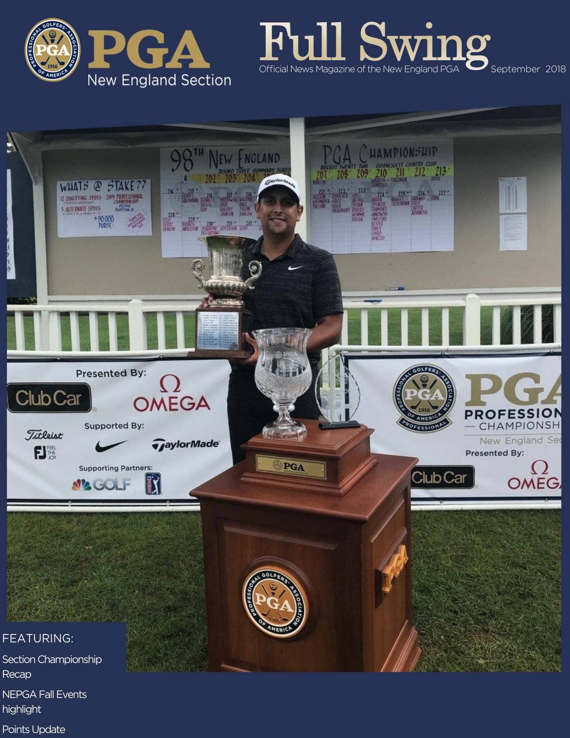 New England PGA Full Swing Magazine- September Edition by New England ...