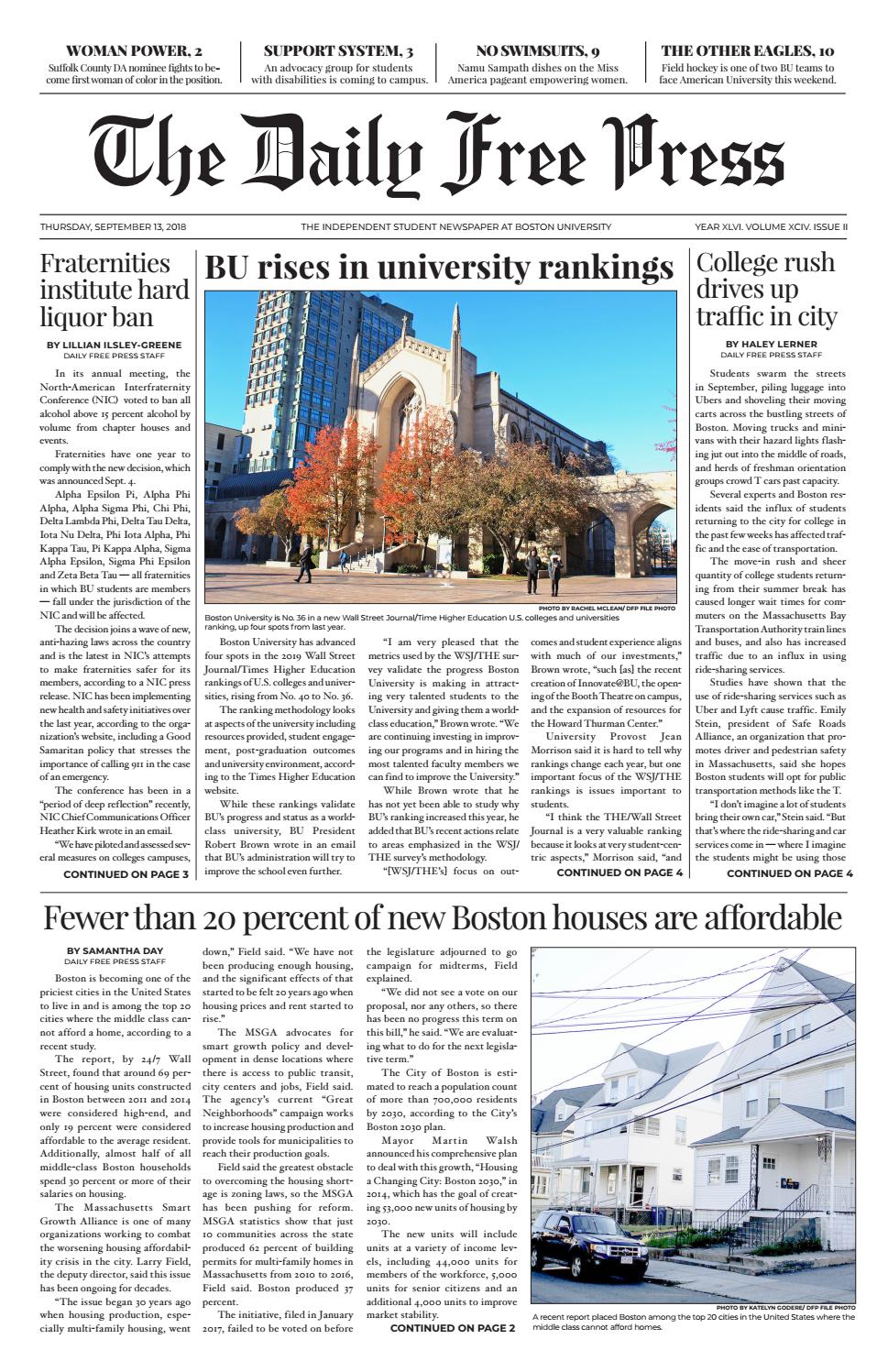 9-13-18 by The Daily Free Press - Issuu