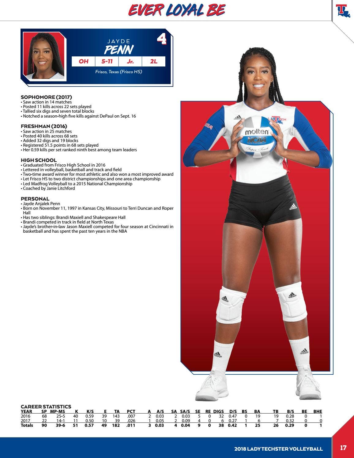 2018 Louisiana Tech Volleyball Media Guide by Louisiana Tech Athletics ...