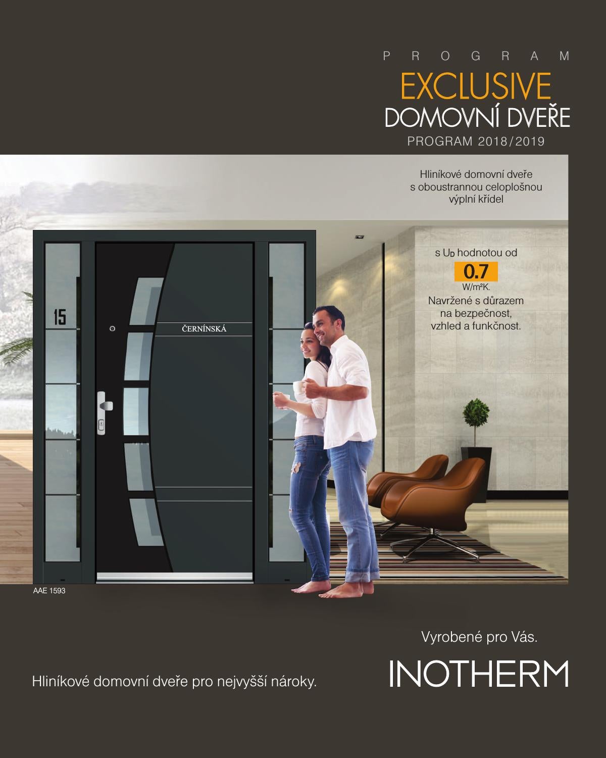 INOTHERM flyer EXCLUSIV DOMOVNÍ DVEŘE (CS) by INOTHERM aluminium doors ...