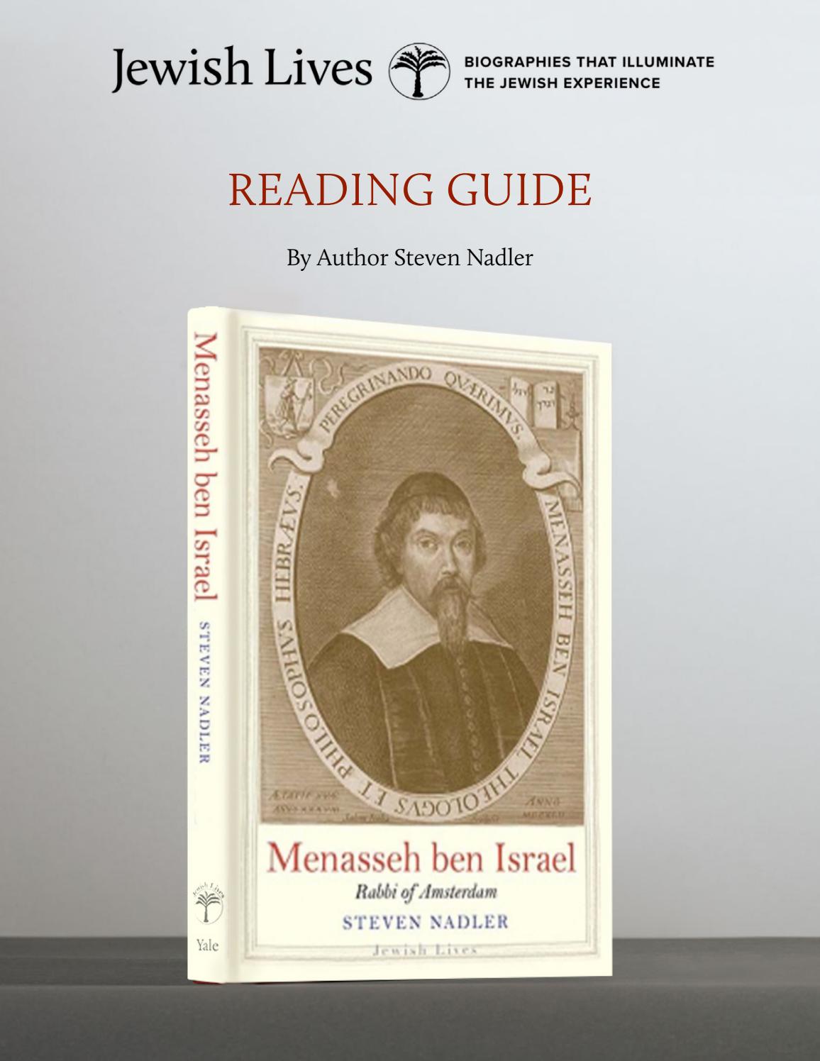 Menasseh ben Israel Reading Guide by Jewish Lives - Issuu