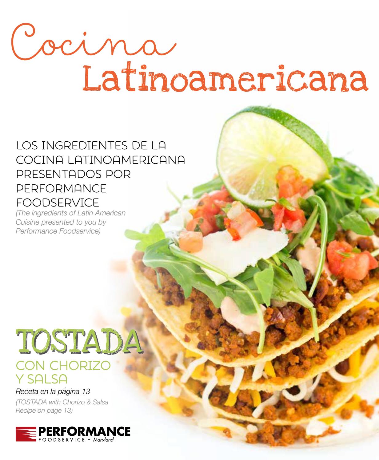 Cocina Latinoamericana (Latin American Cuisine) by Performance ...