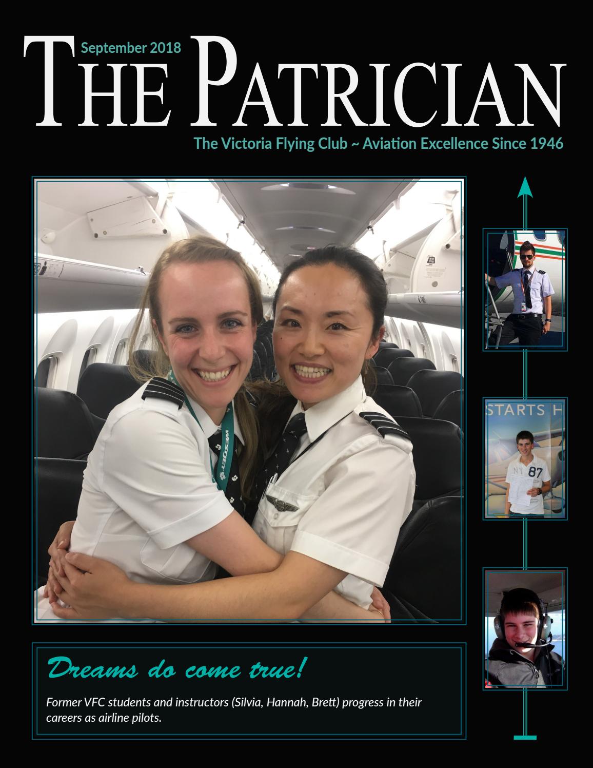 The Patrician, VFC News, September 2018 by Victoria Flying Club - The ...