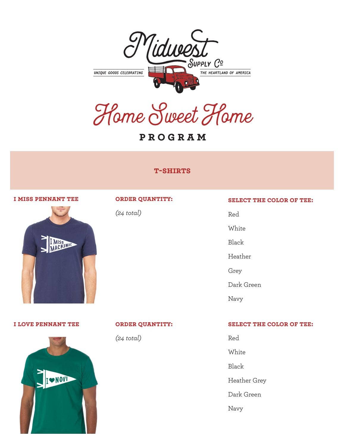 Home Sweet Home Program- Midwest Supply Co. by Midwest Supply Co. - Issuu