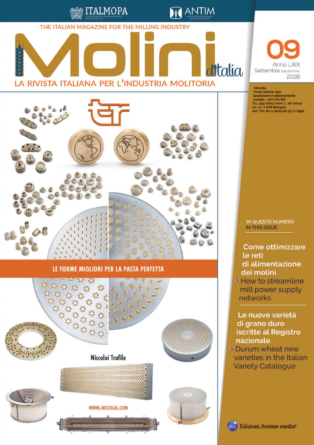 Molini d'Italia Settembre 2018 by Avenue media - Issuu