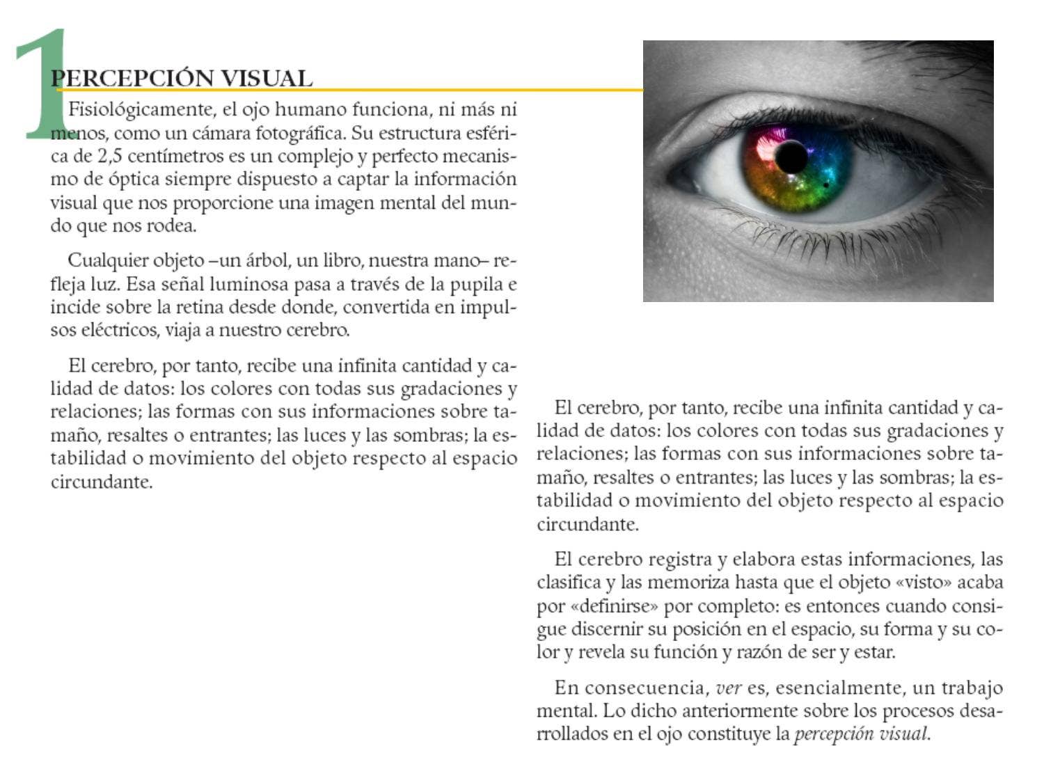 El arte y técnica de percibir la imagen by sarafsuela - Issuu