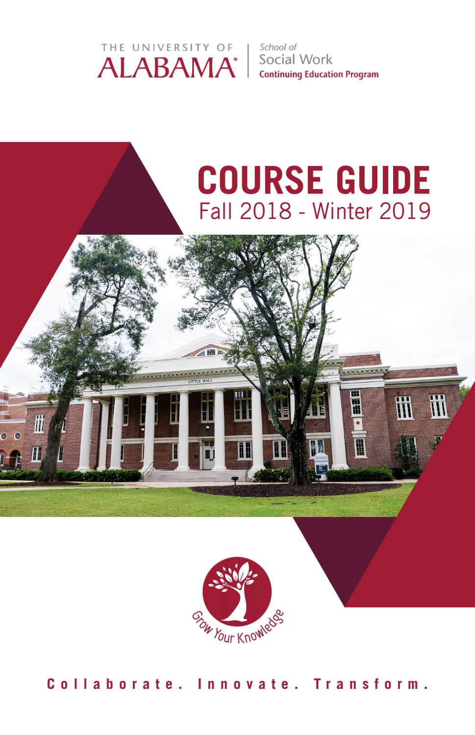 Continuing Education Program 2018-19 Fall-Winter Brochure by The ...