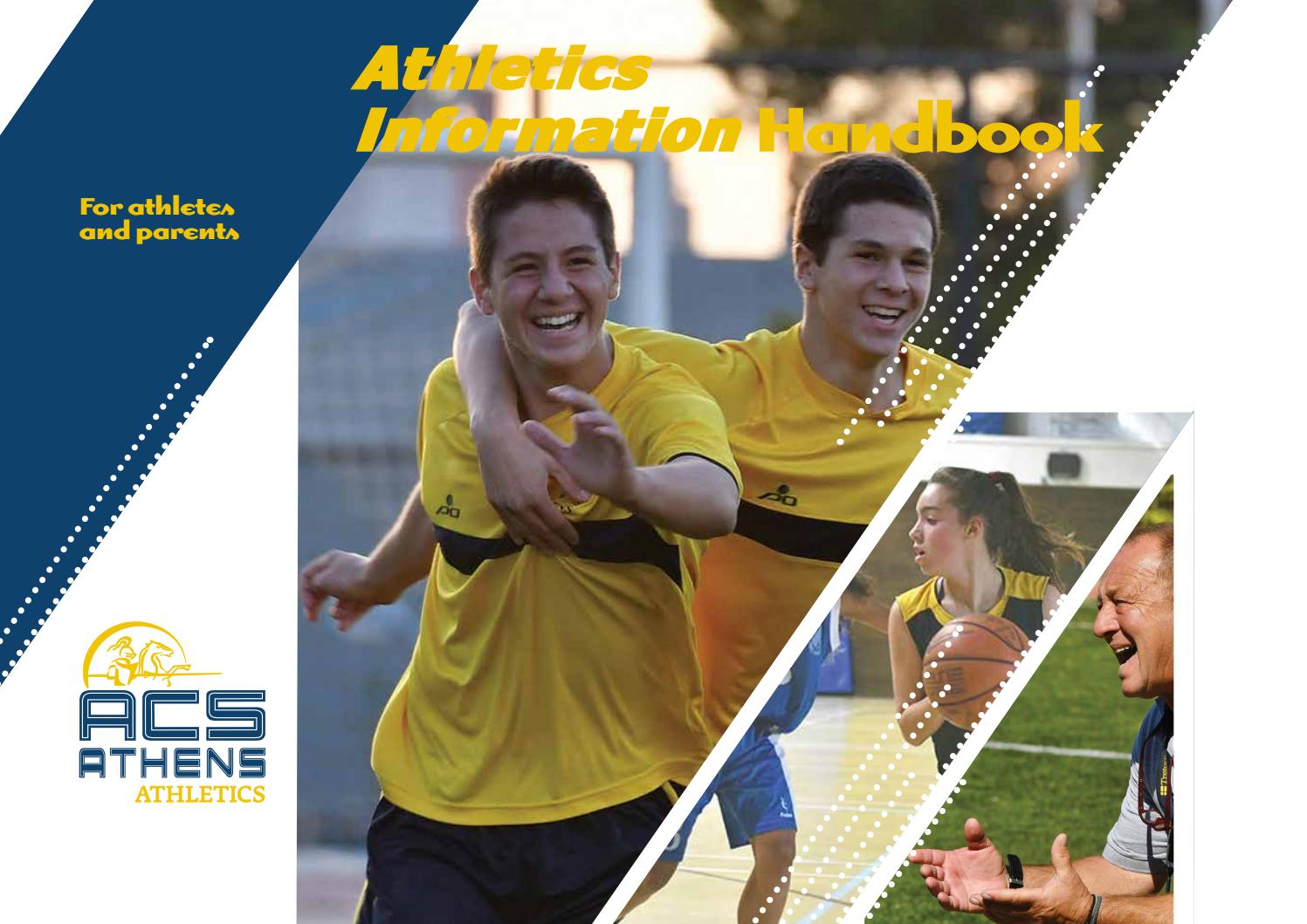 Athletics Information Handbook 2018-2019 9 (for athletes and parents ...