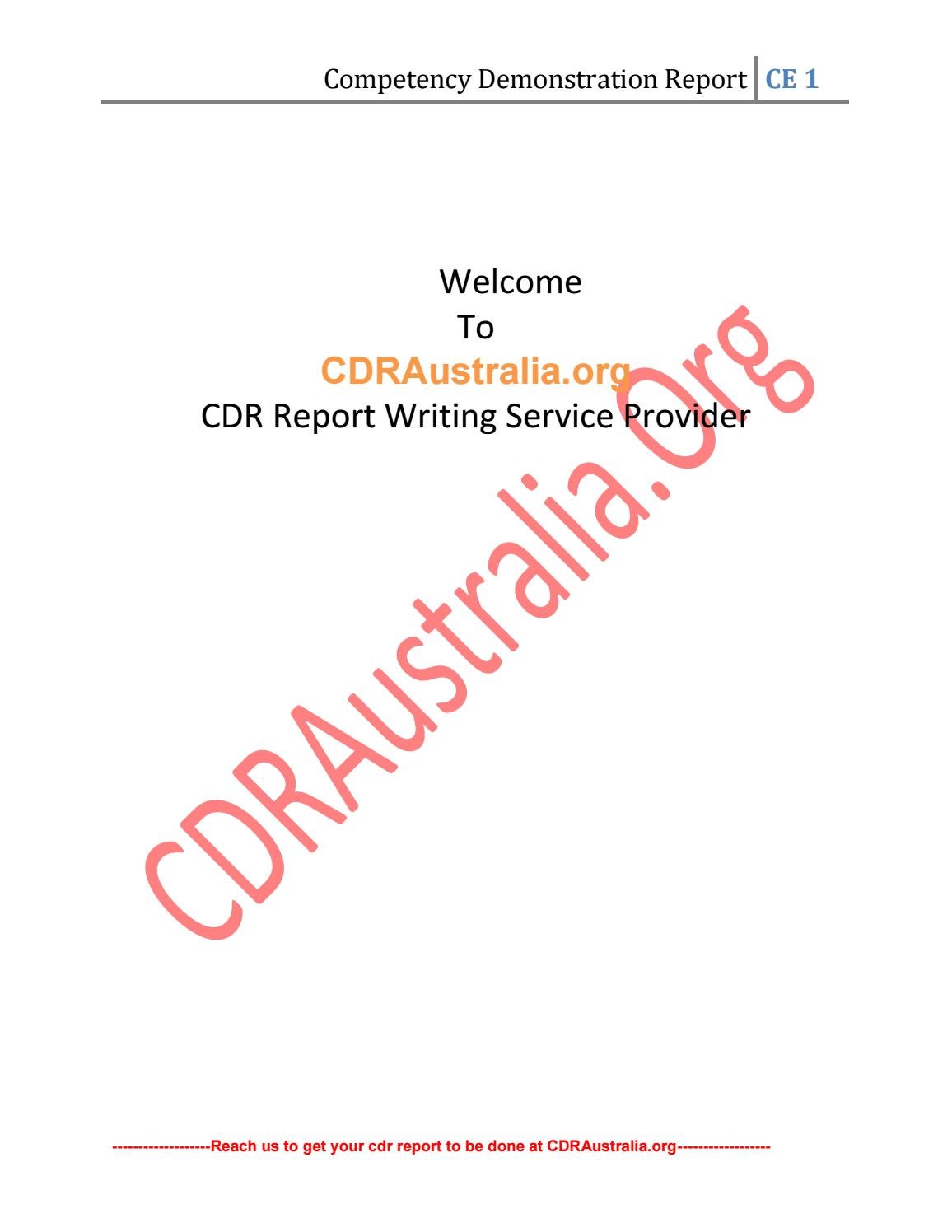 CDR Samples for electronics and electrical engineer PDF by Andrew ...