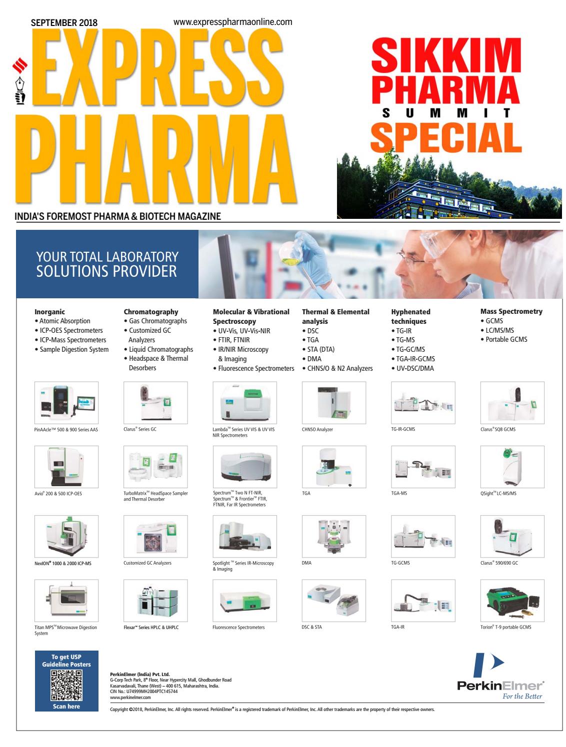 Sikkim Pharma Summit Special - September 2018 by Indian Express - Issuu