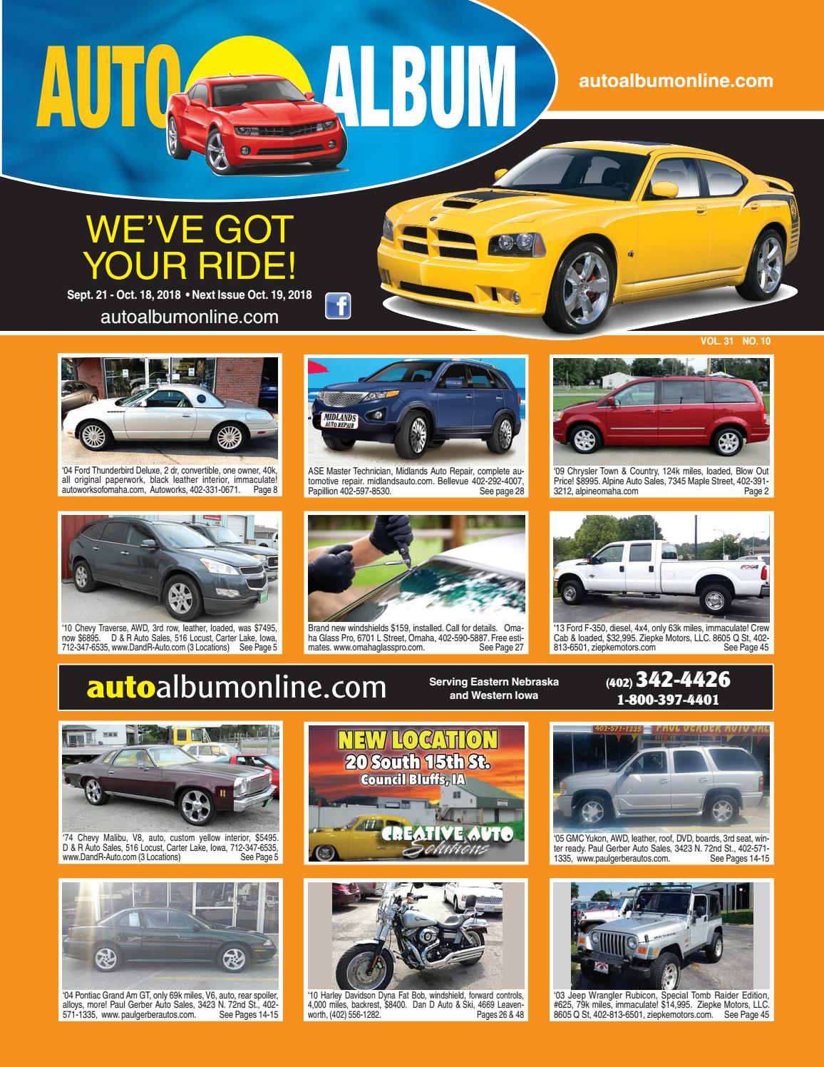 Auto Album by American Classifieds Omaha - Issuu