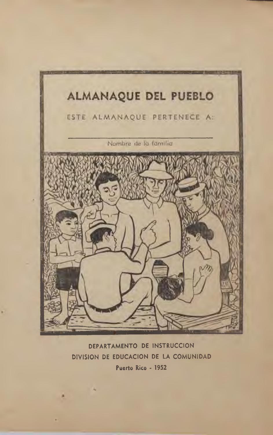 Almanque del pueblo by La Colección Puertorriqueña - Issuu