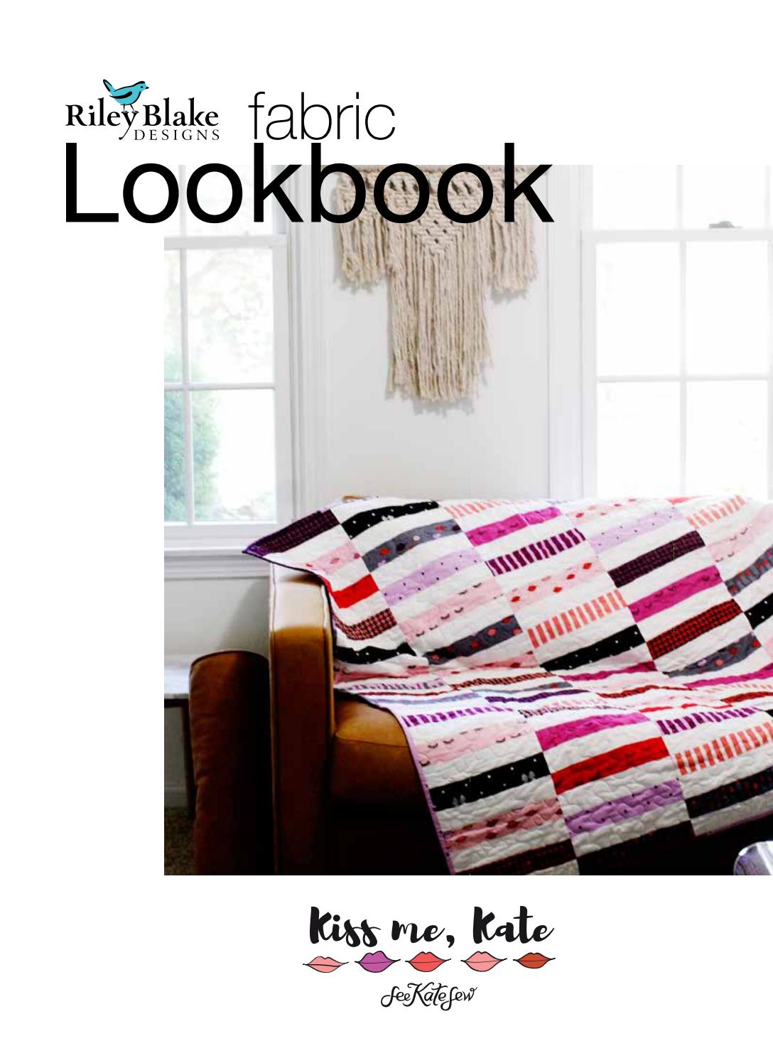 Kiss Me Kate Lookbook by Riley Blake Designs® - Issuu