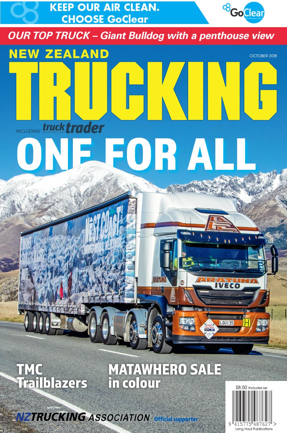 New Zealand Trucking October 2018 by NZTrucking - Issuu