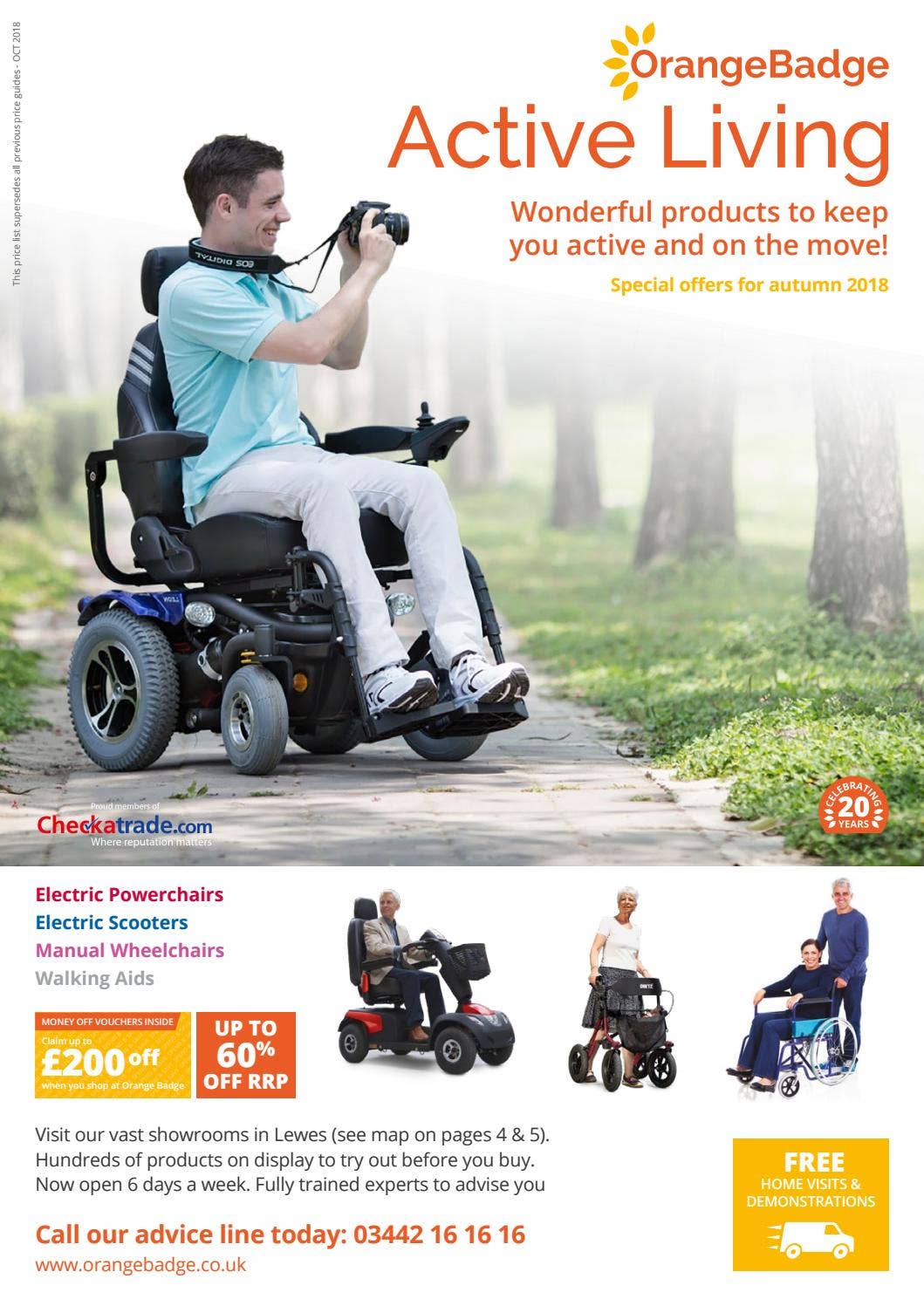 Orange Badge Active Living Autumn Catalogue October 2018 by Palmiero ...