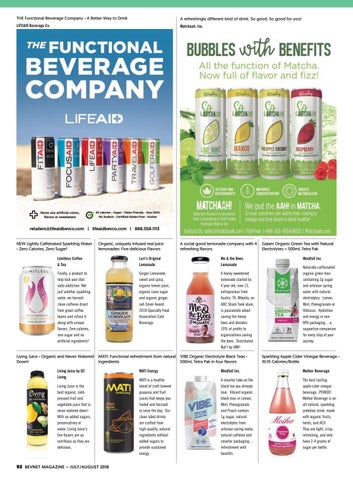 2018 Natural Beverage Guide by BevNET.com - Issuu