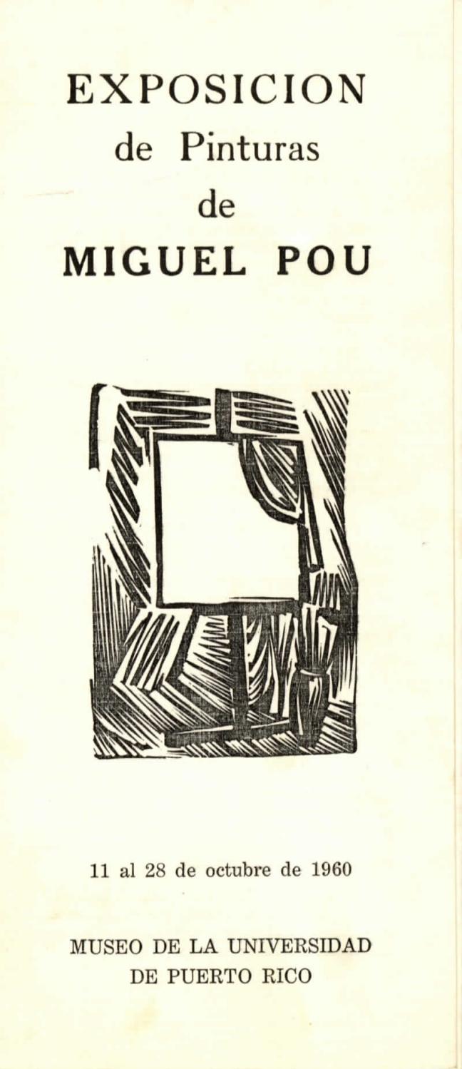Exposición de pinturas de Miguel Pou by Museo de Historia, Antropología ...