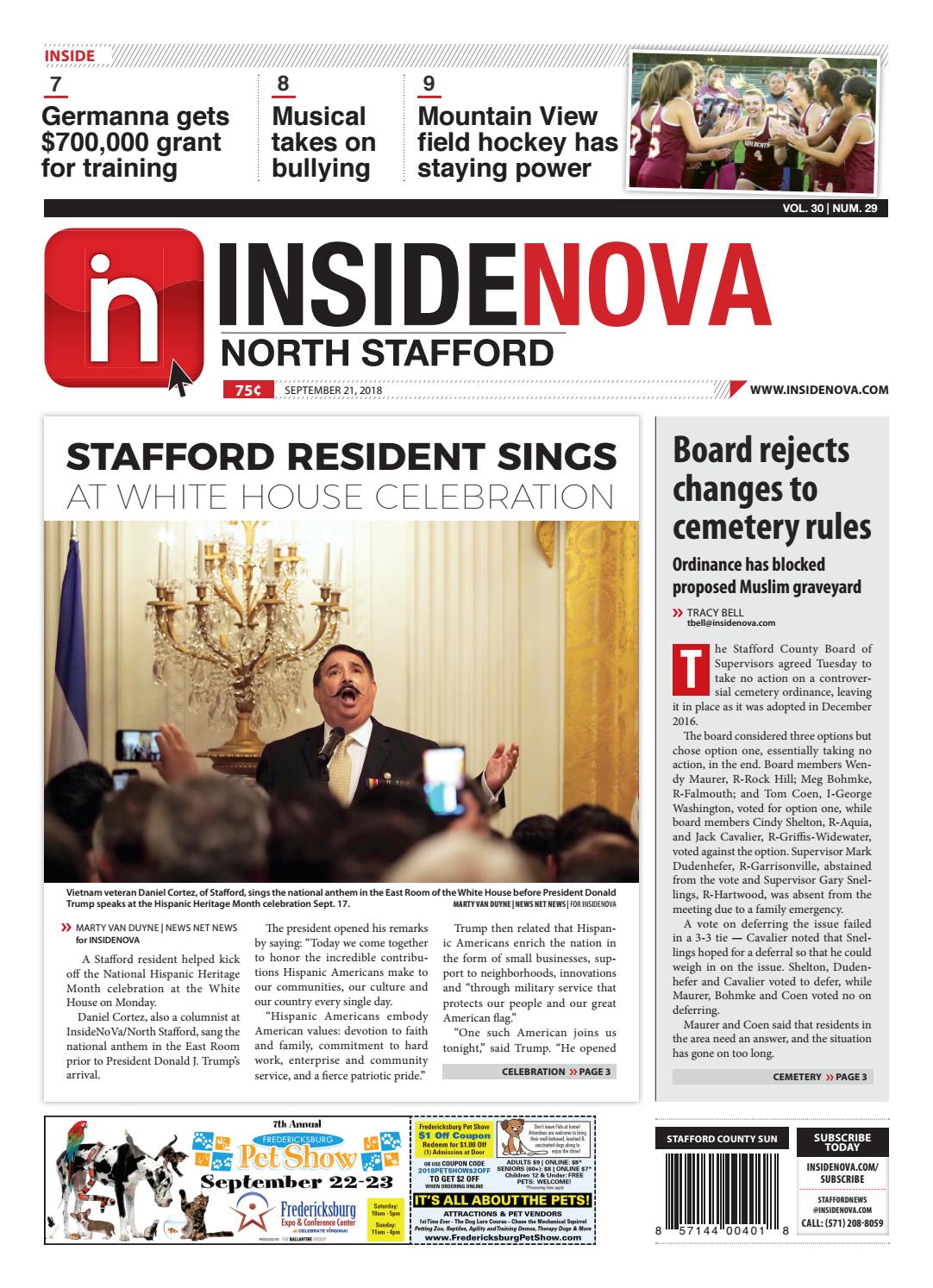InsideNoVa/North Stafford, September 21, 2018 by InsideNoVa - Issuu