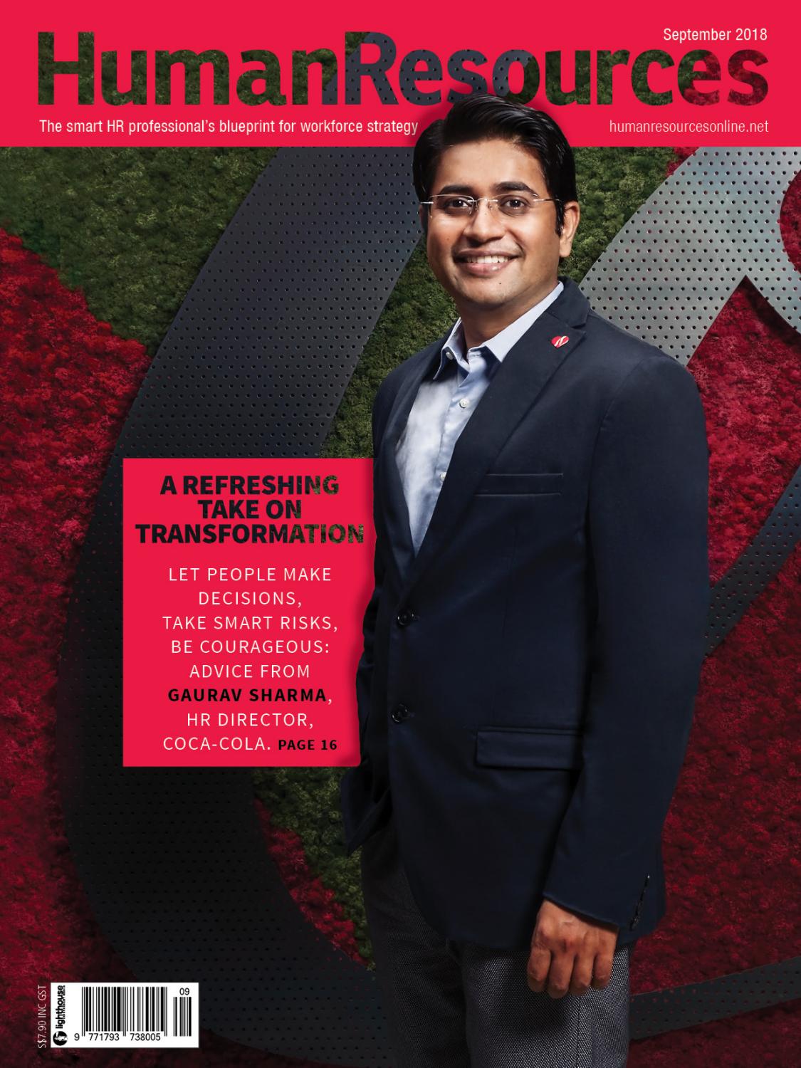 Human Resources magazine, Singapore, September 2018 by Human Resources ...