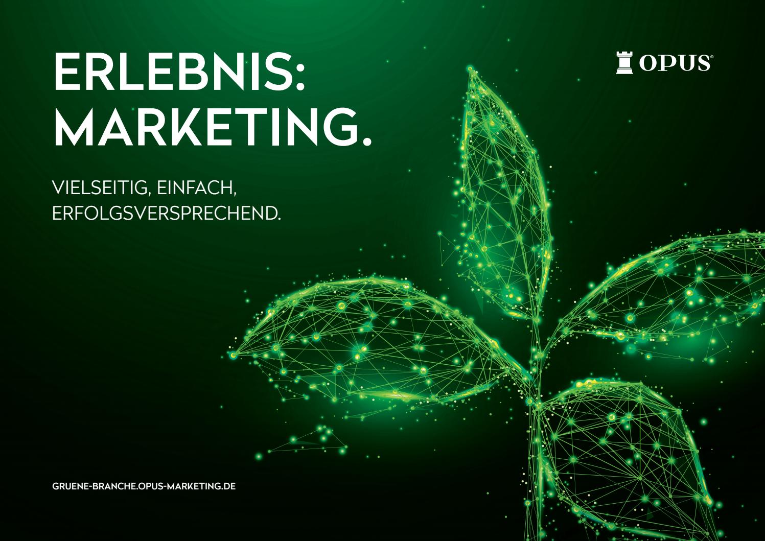 Erlebnis: Marketing. by Opus Marketing GmbH - Issuu