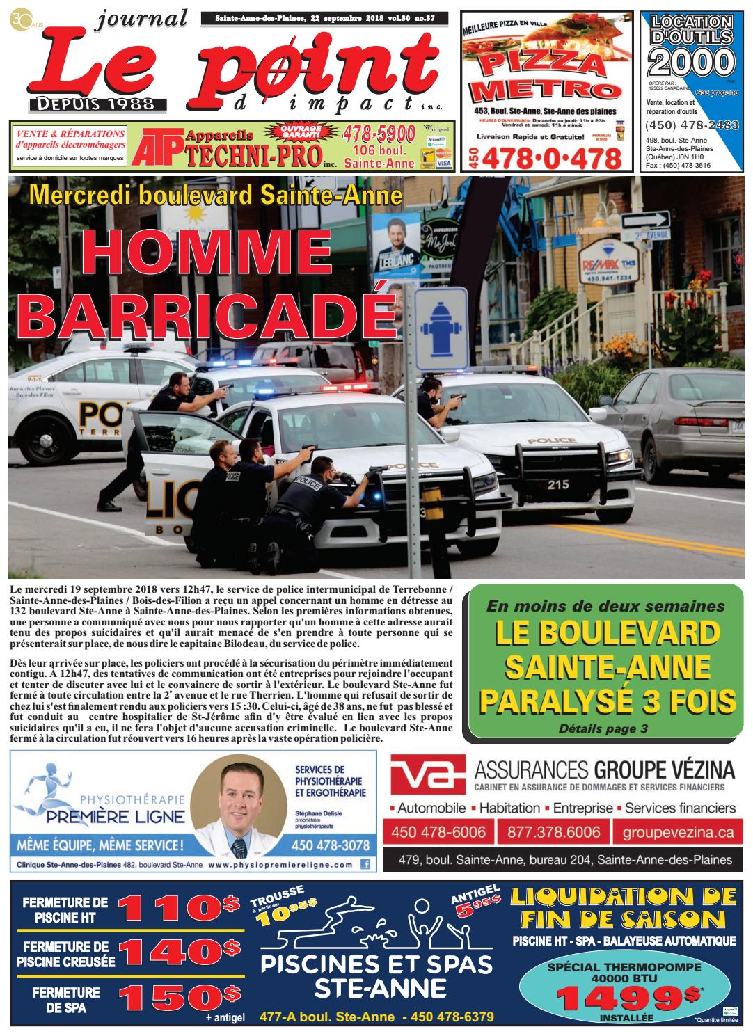 Journal Le point d'impact by Serge Blondin - Issuu