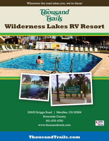 Thousand Trails Wilderness Lakes RV Resort by AGS/Texas Advertising - Issuu