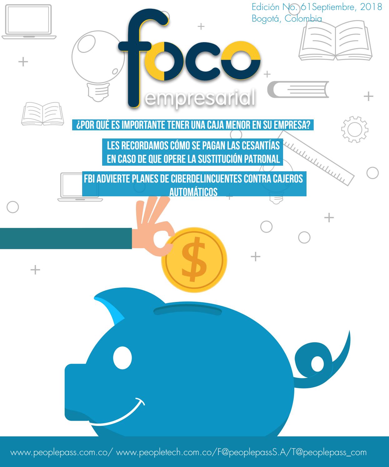 Foco Empresarial 61 by Peoplepass S.A.S. - Issuu