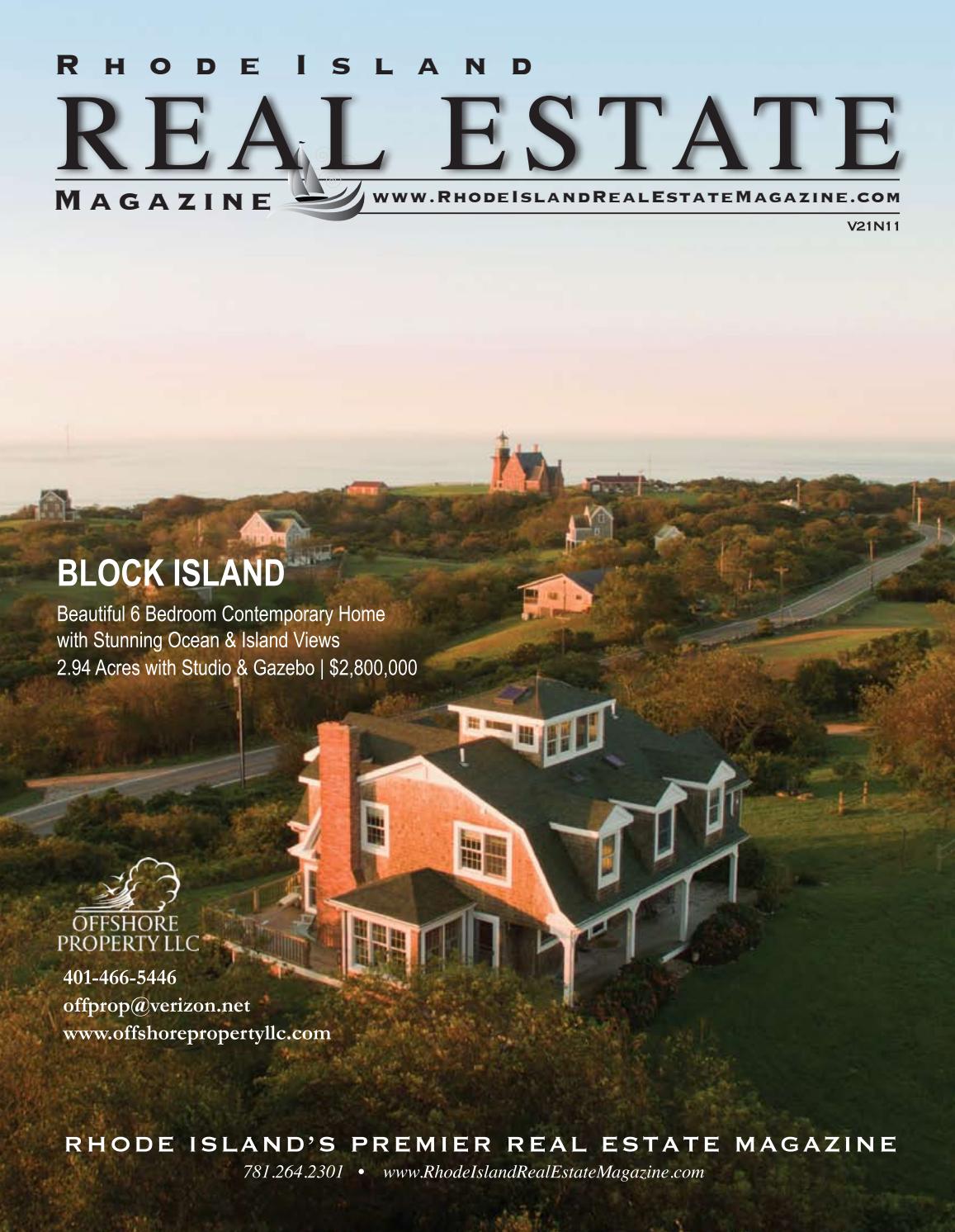 Rhode Island Real Estate Magazine V21N11 by Nancy Wolcott Miller - Issuu
