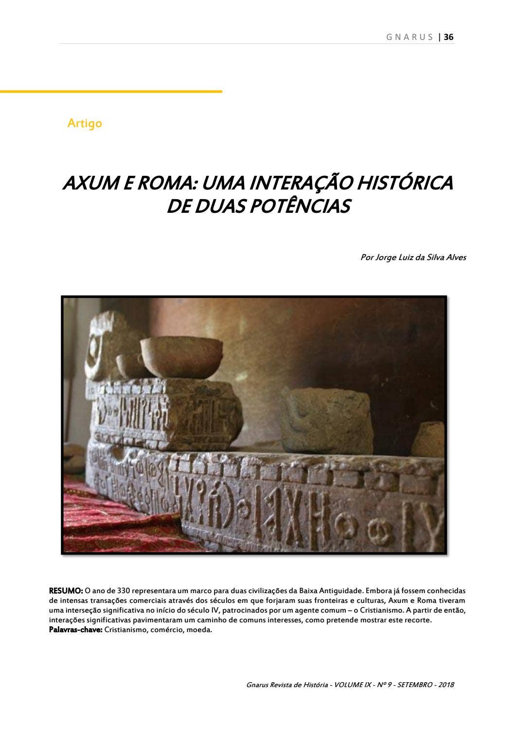 9-Gnarus9-Artigo-AXUM E ROMA UMA INTERAÇÃO HISTÓRICA DE DUAS POTÊNCIAS2 ...