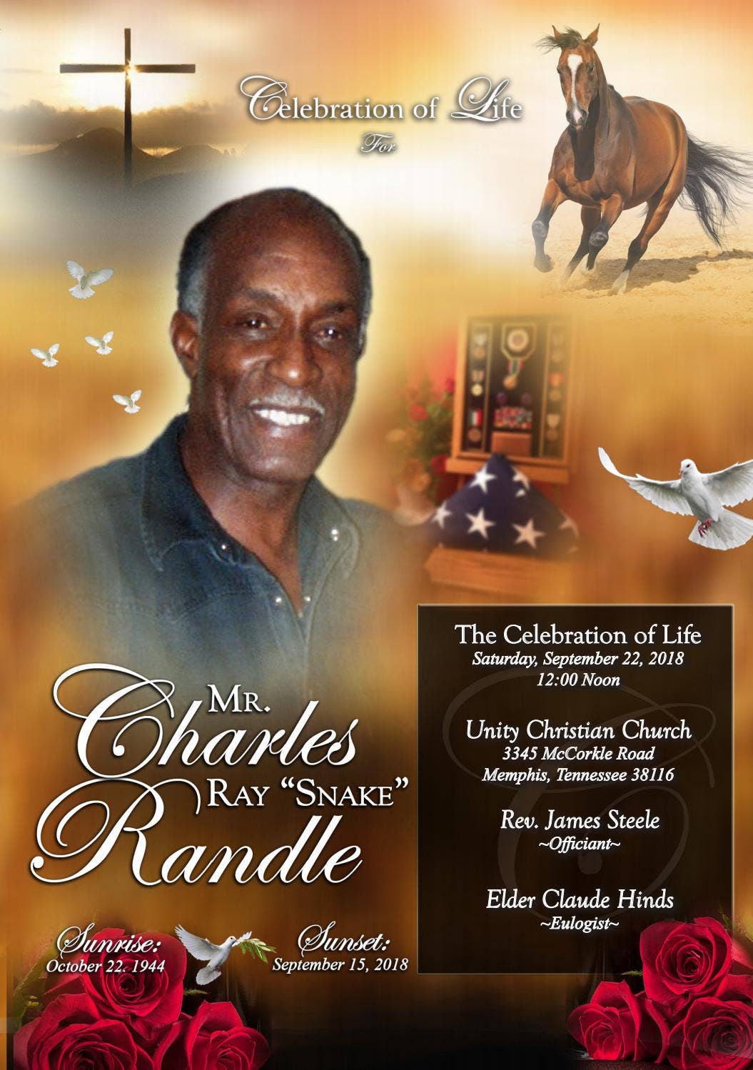 Charles Ray Randle "Snake" by Jerry Madison Harrison - Issuu