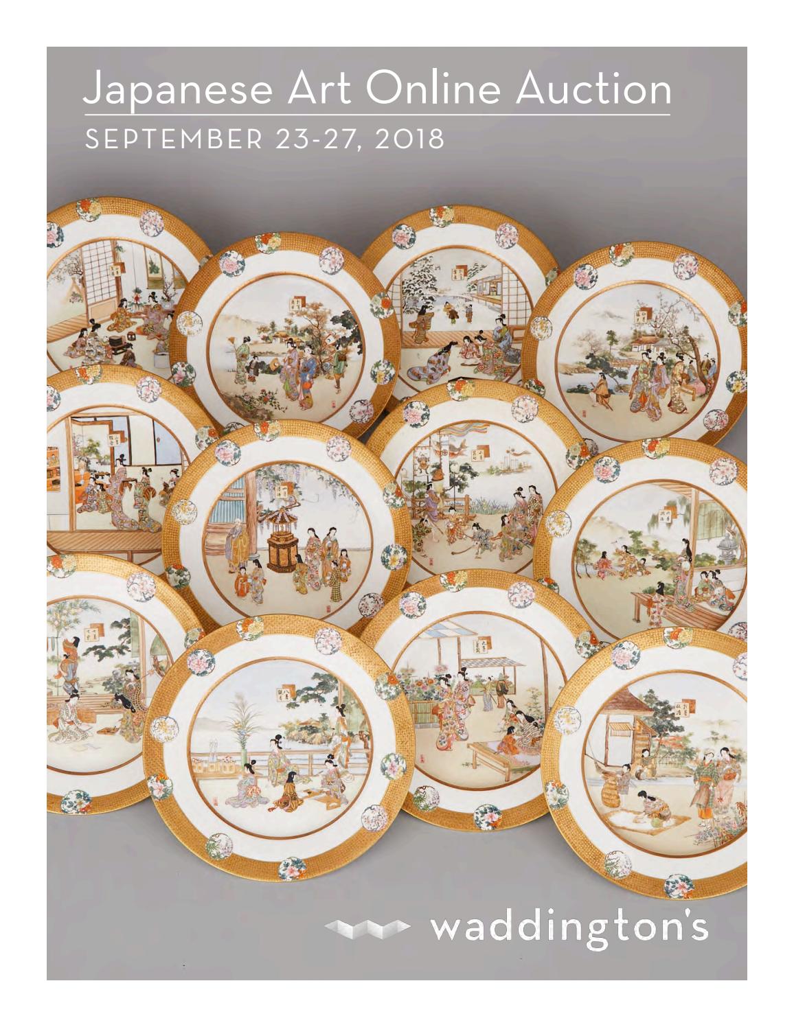 Japanese Art Online Auction | Sept. 23 - 27, 2018 by waddingtons - Issuu