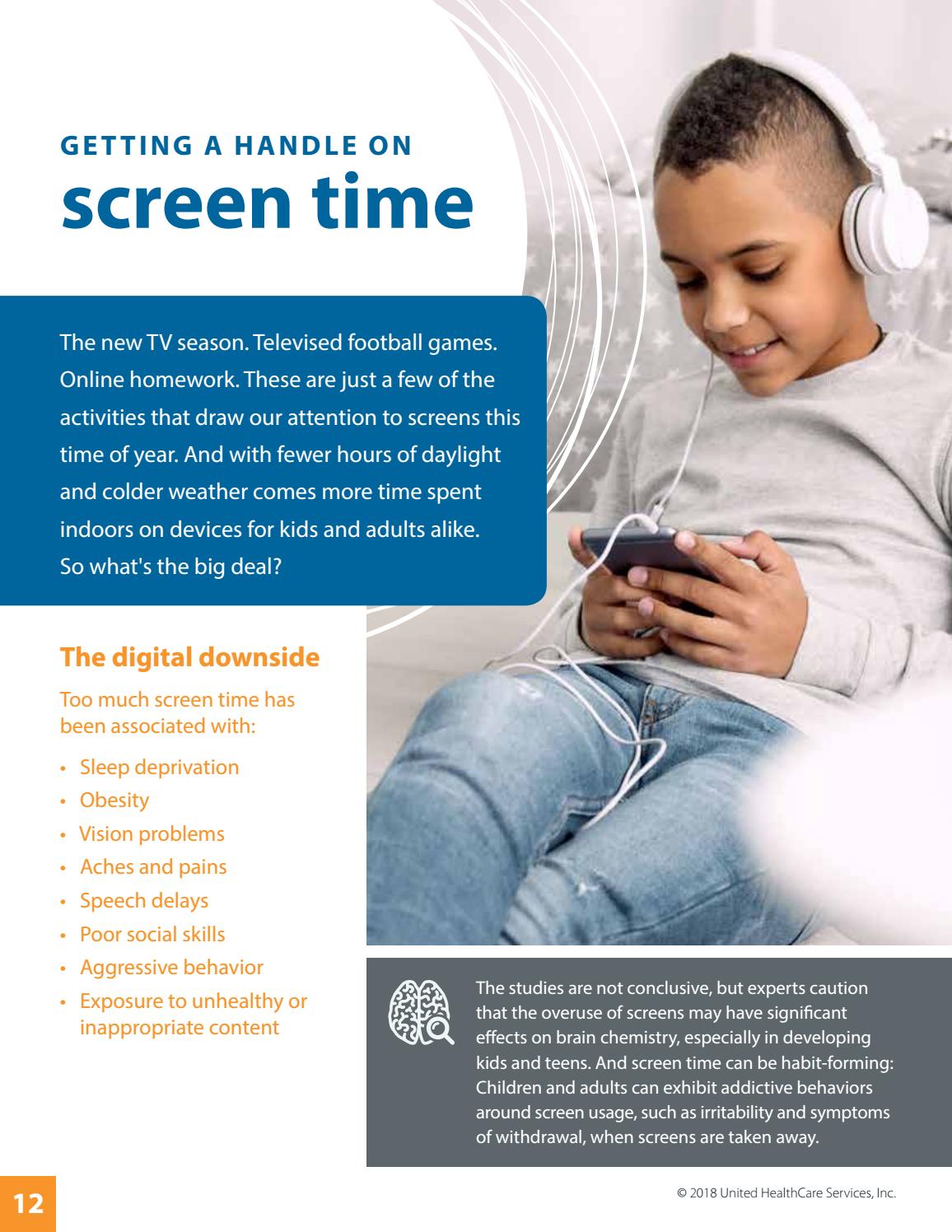 Healthy You from UMR - Fall 2018 by UMR a UnitedHealthcare company - Issuu