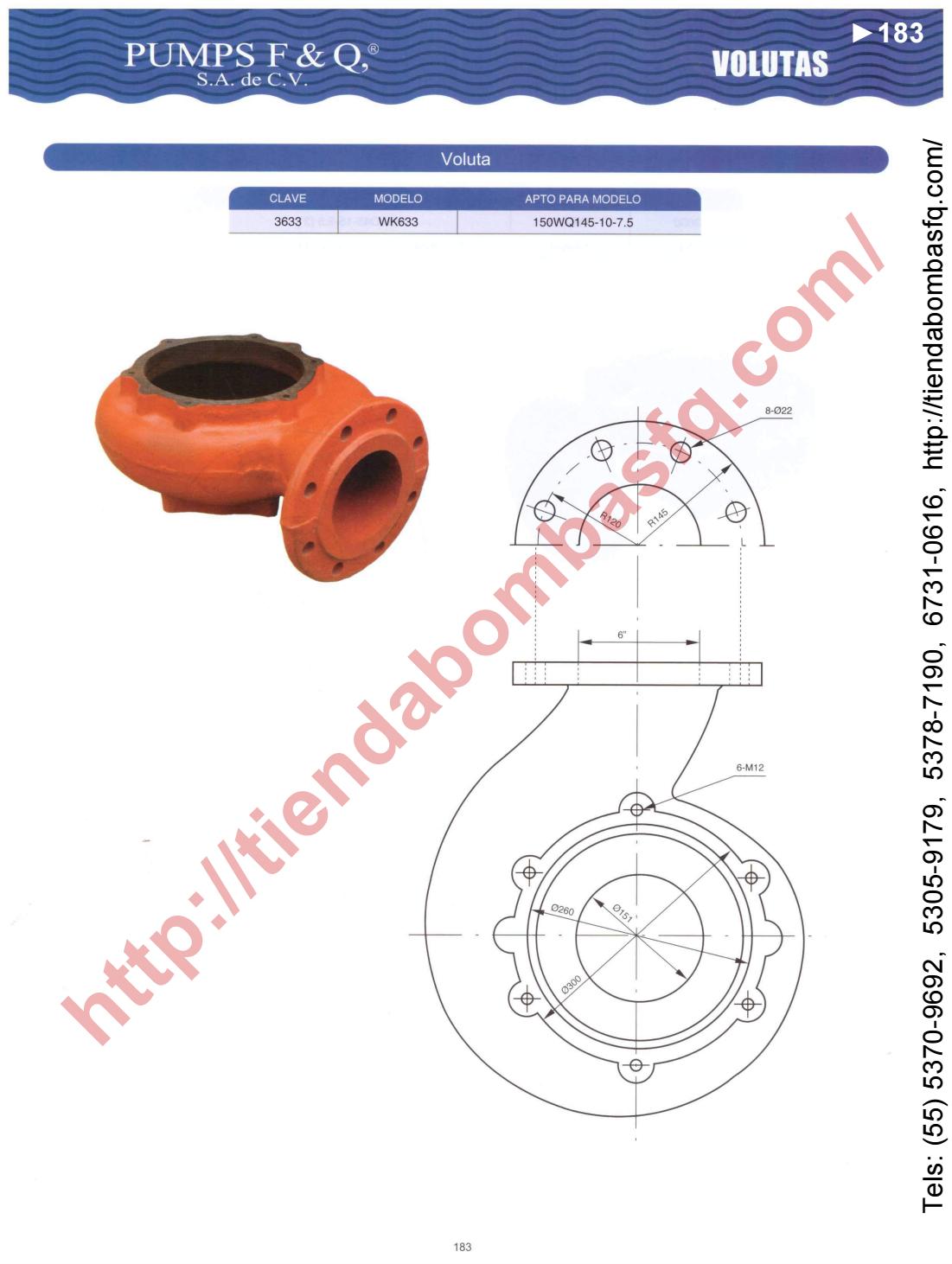 v8-183 CATÁLOGO BOMBAS FQ - SHIMGE - ORANGE http://tiendabombasfq.com/ by X Bombas https://www ...