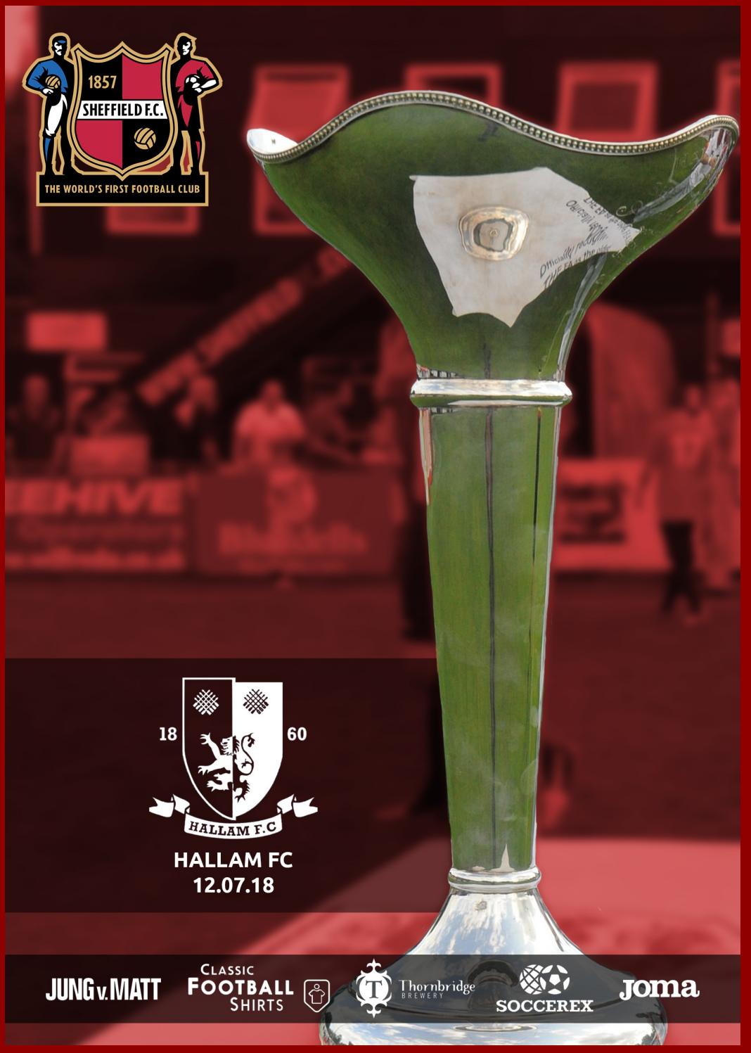 Sheffield FC v Hallam FC PSF by Sheffield FC - Issuu