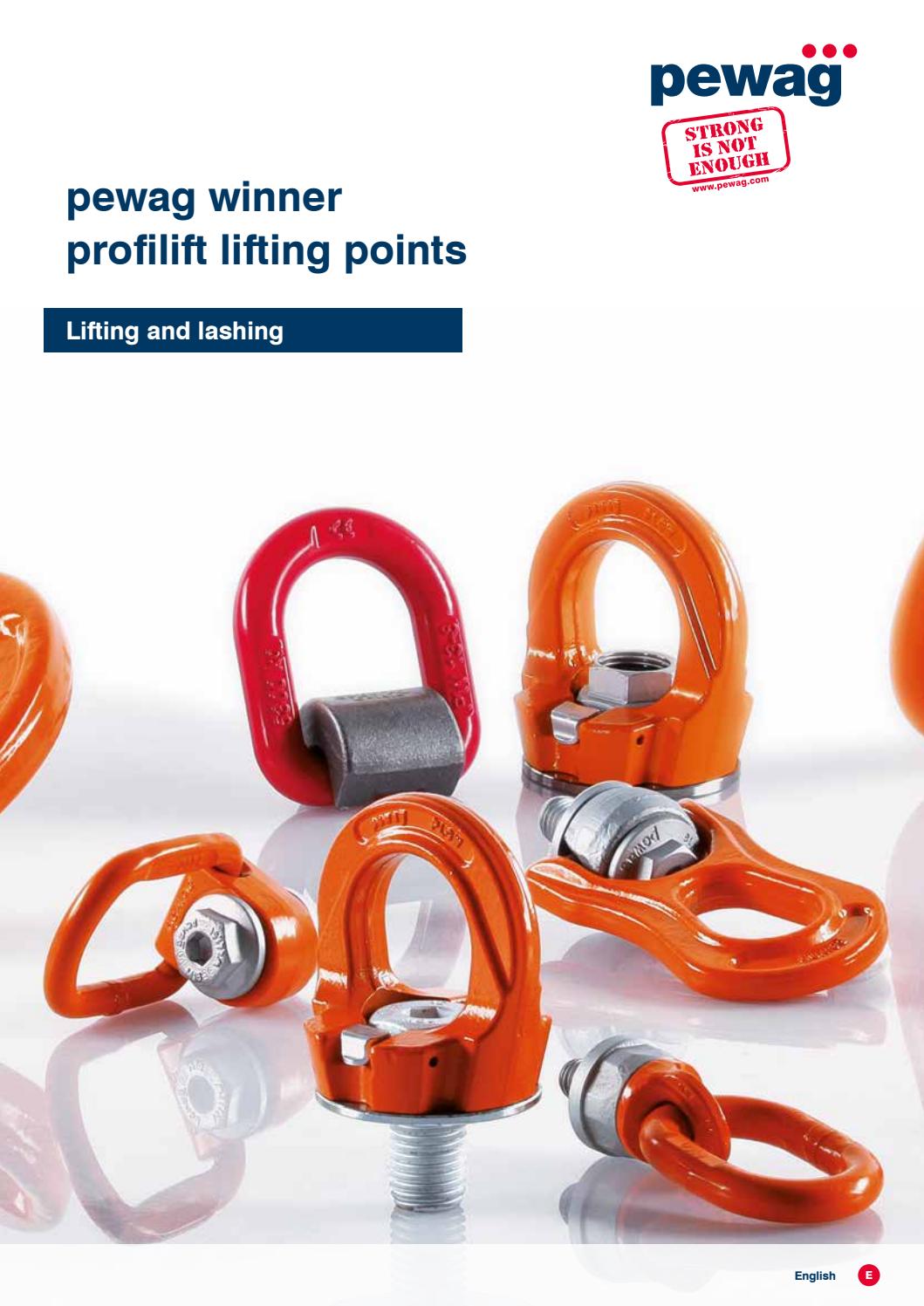 pewag winner profilift lifting points by pewag - Issuu