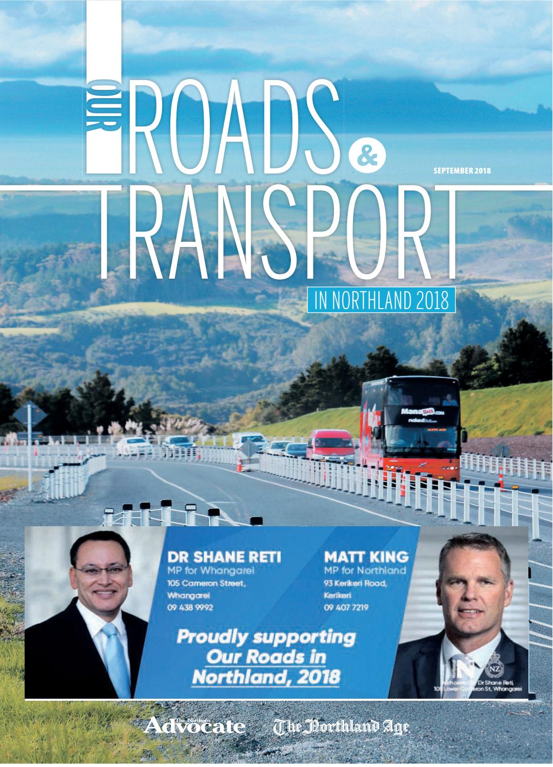 Our Roads & Transport in Northland, September 2018 by Northern Advocate ...