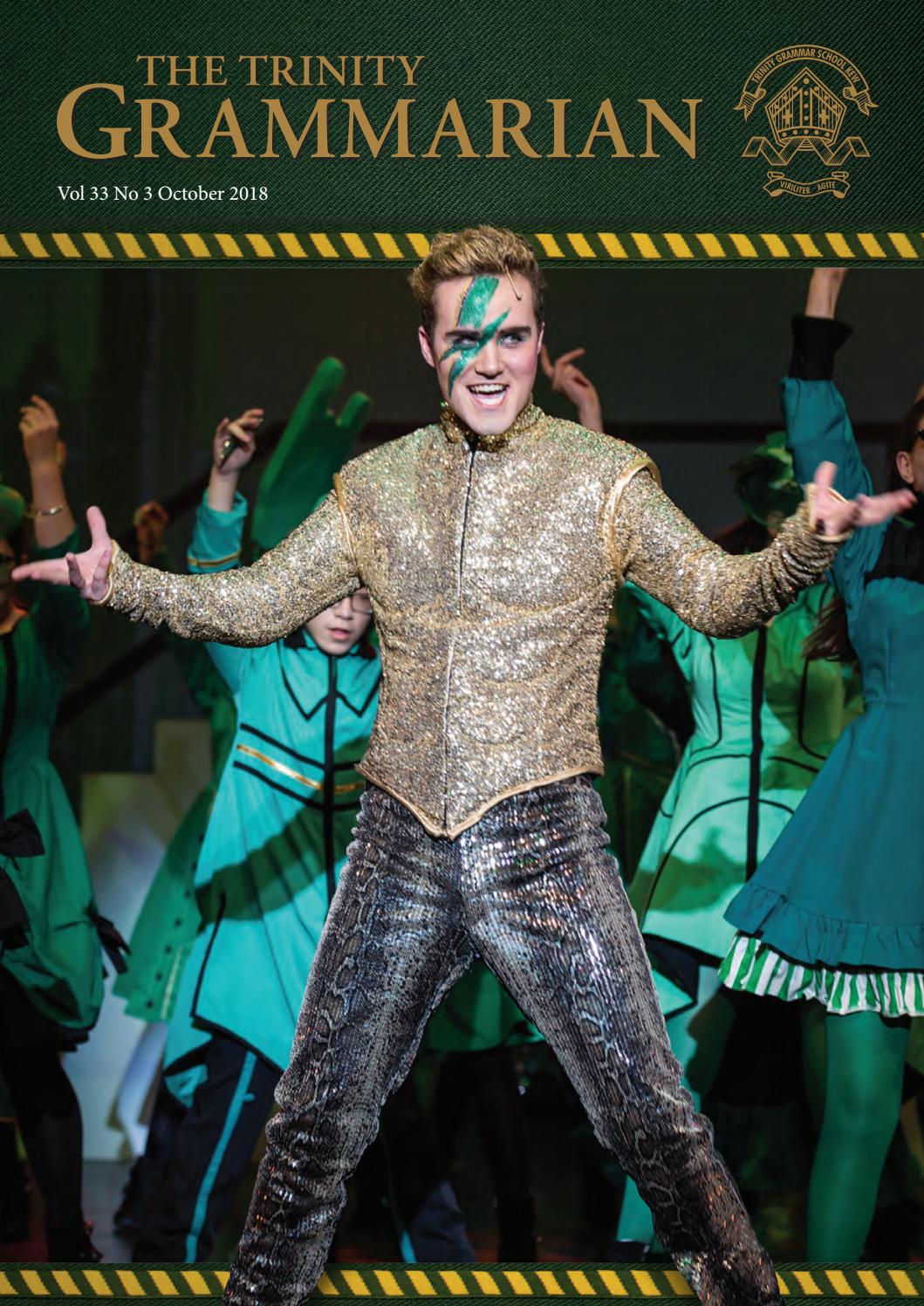 The Trinity Grammarian - October 2018 by Trinity Grammar School, Kew ...